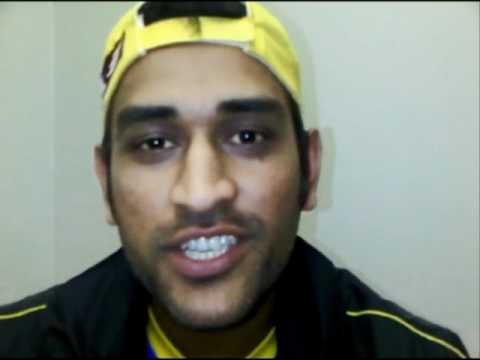 Dhoni LIVE - my apologies - won't be able to make it