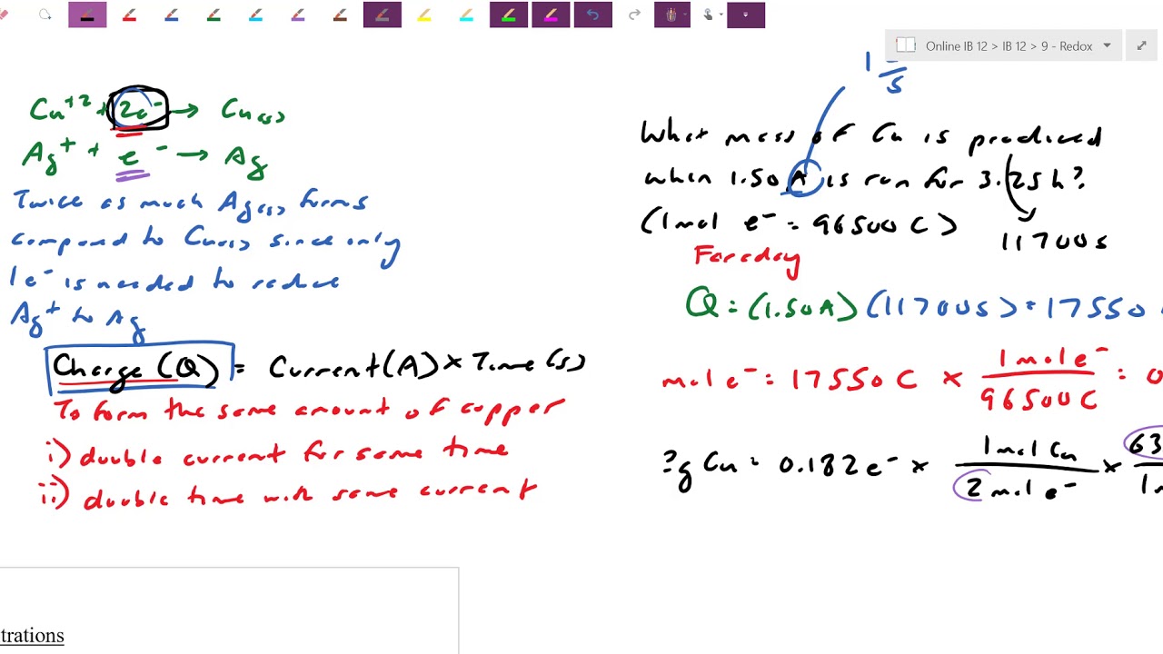 9.8 - Redox Titration