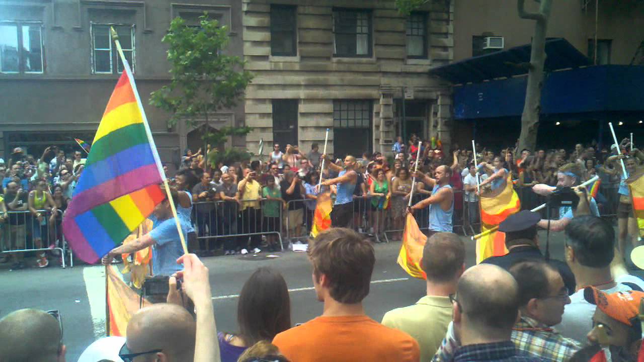 The Flaggots at NYC Pride 2011 end of parade