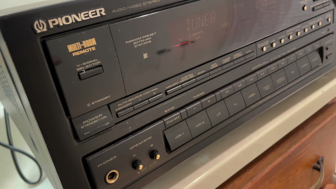 PIONEER VSX-D702S DOLBY PROLOGIC RECEIVER