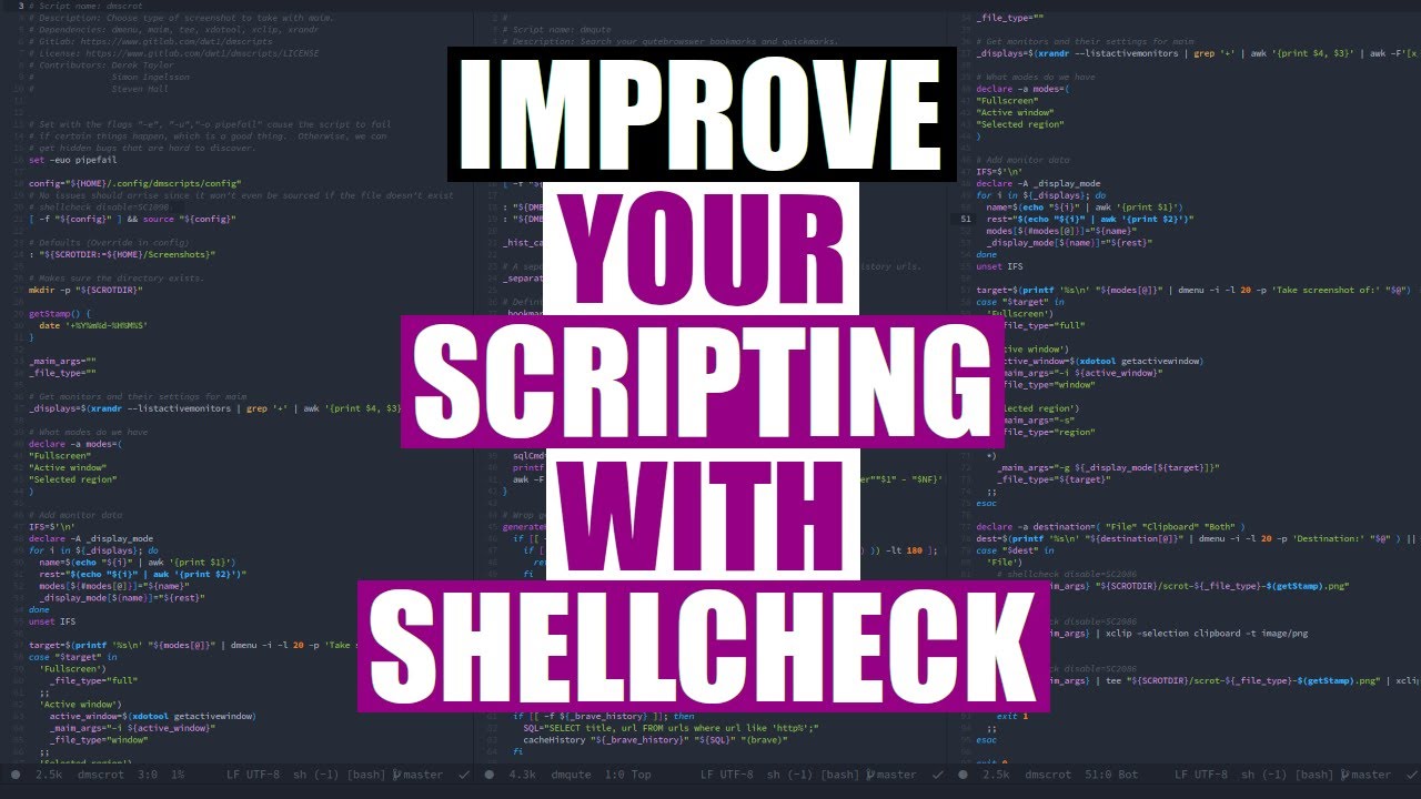 Fix Your Shell Scripts With Shellcheck