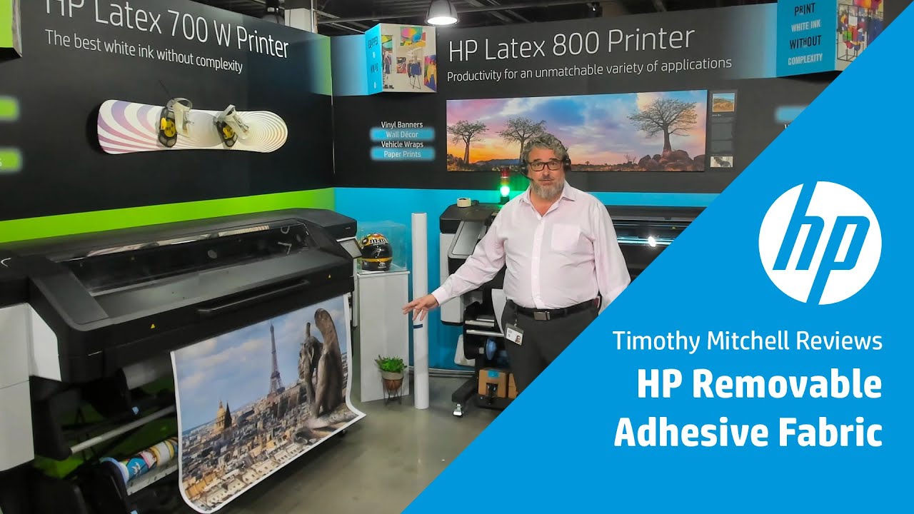 Timothy Mitchell – HP Removable Adhesive Fabric