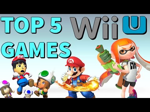 Top 5 Wii U Games of ALL TIME!