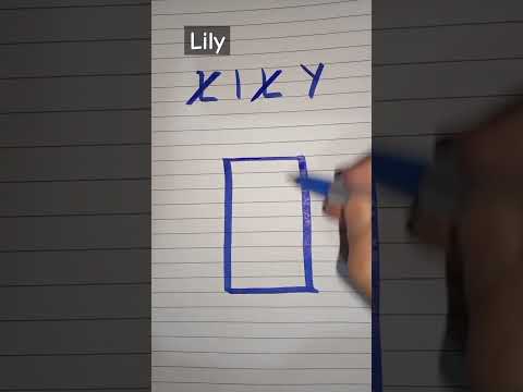 Lily name design or drawing. #shorts #youtubeshorts #design #drawing