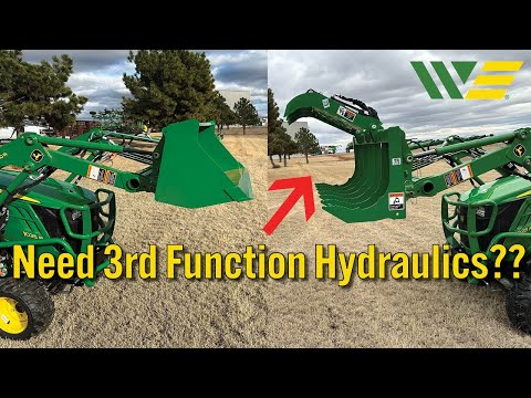 Do you need 3rd function hydraulics on your John Deere 1025R Tractor?