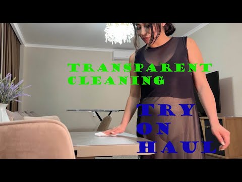 4K Soft Glam Cleaning & Outfit Try-On | Fashion Meets Comfort at Home