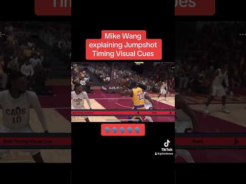 2K24 || Jumpshot Timing Visual Cues Explained by Mike Wang 🔥👀 #nba2k24