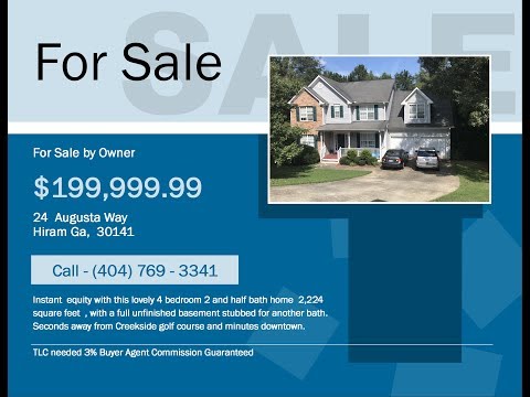 24 Augusta Way Hiram Ga 30141