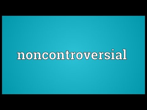 Noncontroversial Meaning