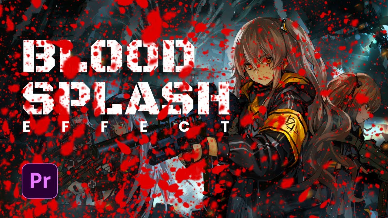 BLOOD SPLASH Effect in Premiere Pro
