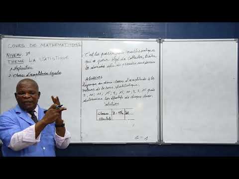 Cours de Mathématiques - La Statistique - (Définition). Niveau 3ème