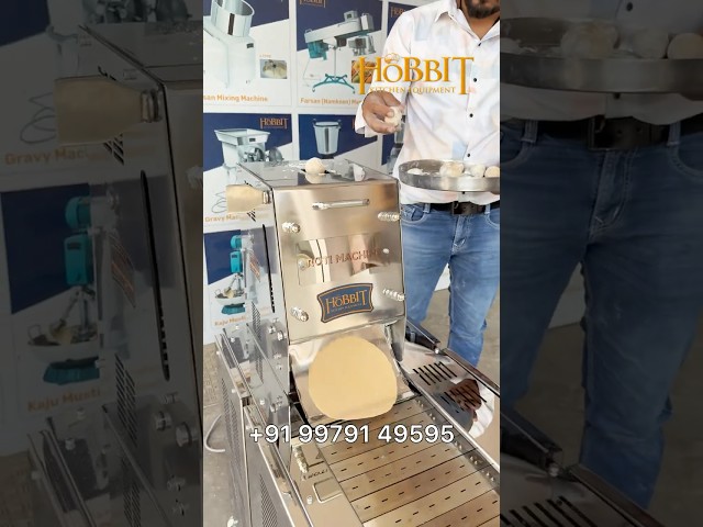 Chapati Making Machine - Automatic Roti Making Small machine ...