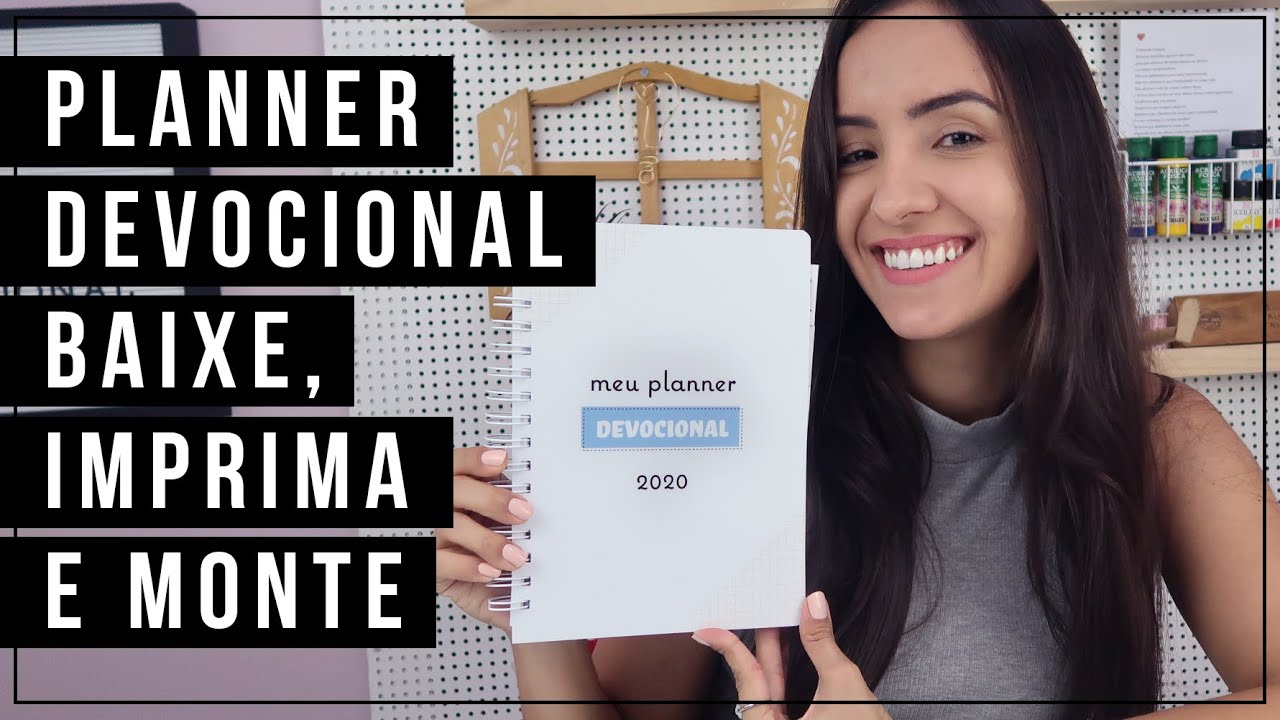 Devotional Planner to Print and Assemble at Home