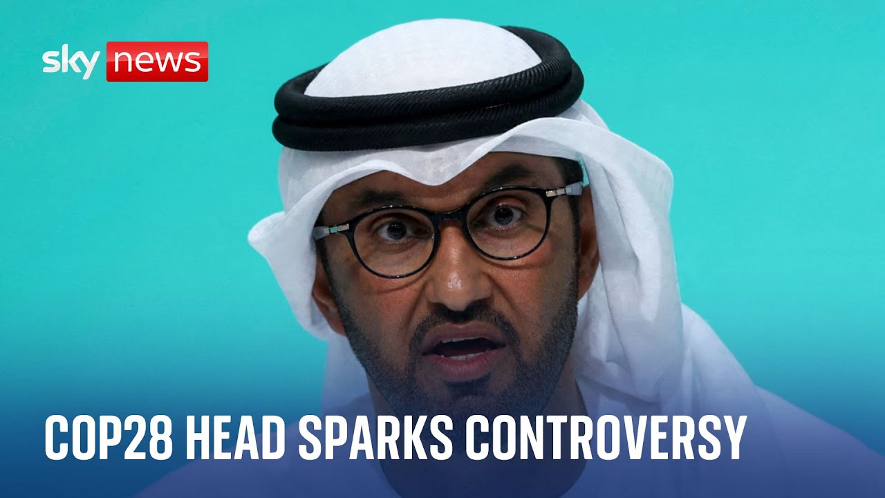 COP28 head says 'no science' to suggest phasing out fossil fuels is only way to achieve 1.5C