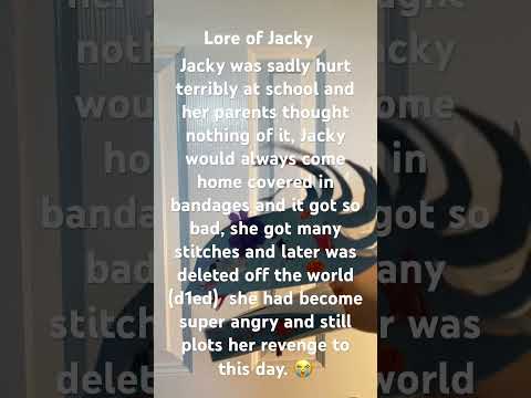Lore of poor Jacky and why she’s mean #lore #dragonpuppets #sad