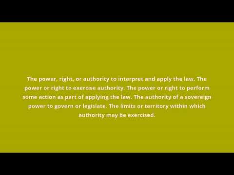 what is the meaning of jurisdiction