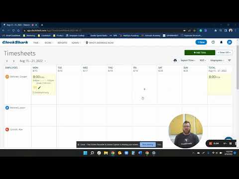 How to Copy A Shift on the Timesheets 〡Feature〡ClockShark