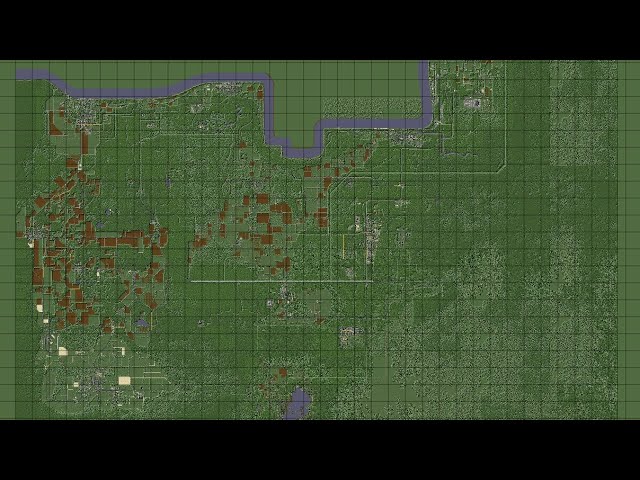 Project Zomboid 1:1 Map (B42) Minecraft Map