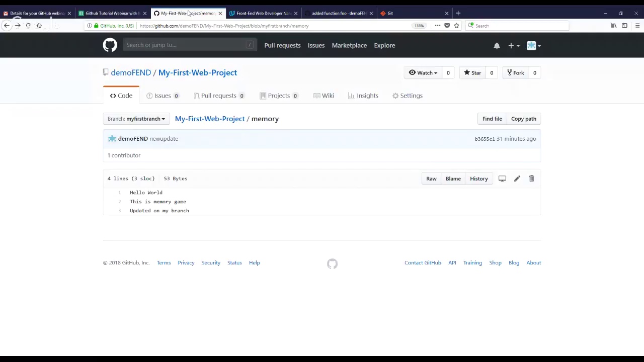 GitHub Overview with Project Coach Mikias