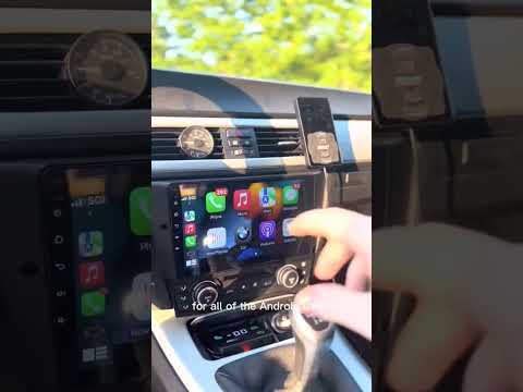 BMW #E90 Android Car Radio Feature / wireless #CarPlay & Android Auto and App install