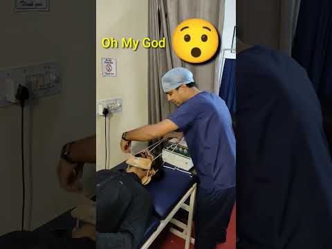 Cervical Traction || Neck Pain Relief || #shorts #youtubeshorts #physiodrdeepaksoni