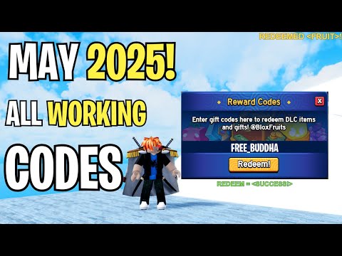 *NEW MAY 2025* ALL WORKING BLOX FRUITS CODES - BLOX FRUITS CODES MAY 2025 #bloxfruits #bloxfruit