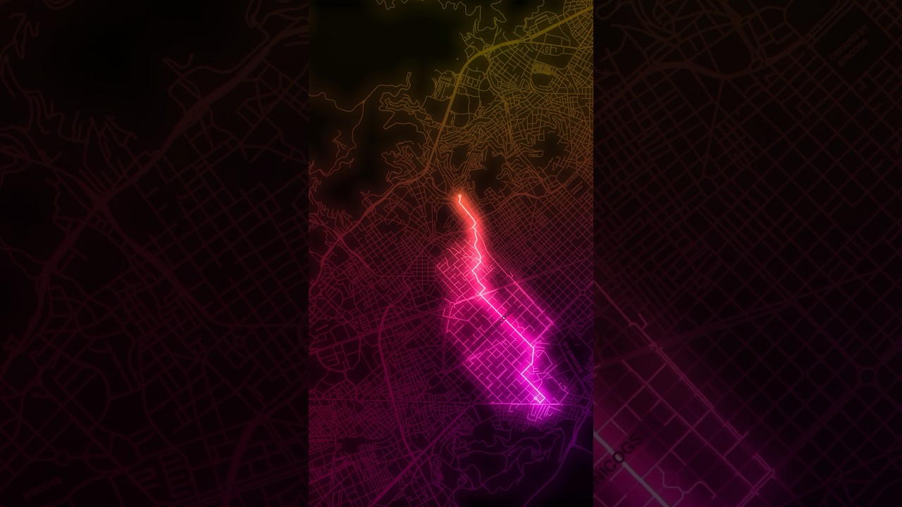 A* (A-Star) Pathfinding Algorithm finds the shortest route on a map ✨ #math #simulation #pathfinder