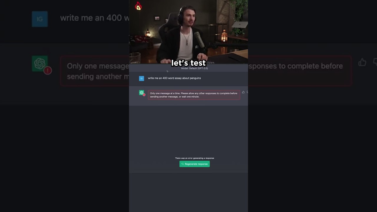The Difference between GPT-3.5 and GPT- 4 #openai #chatgpt