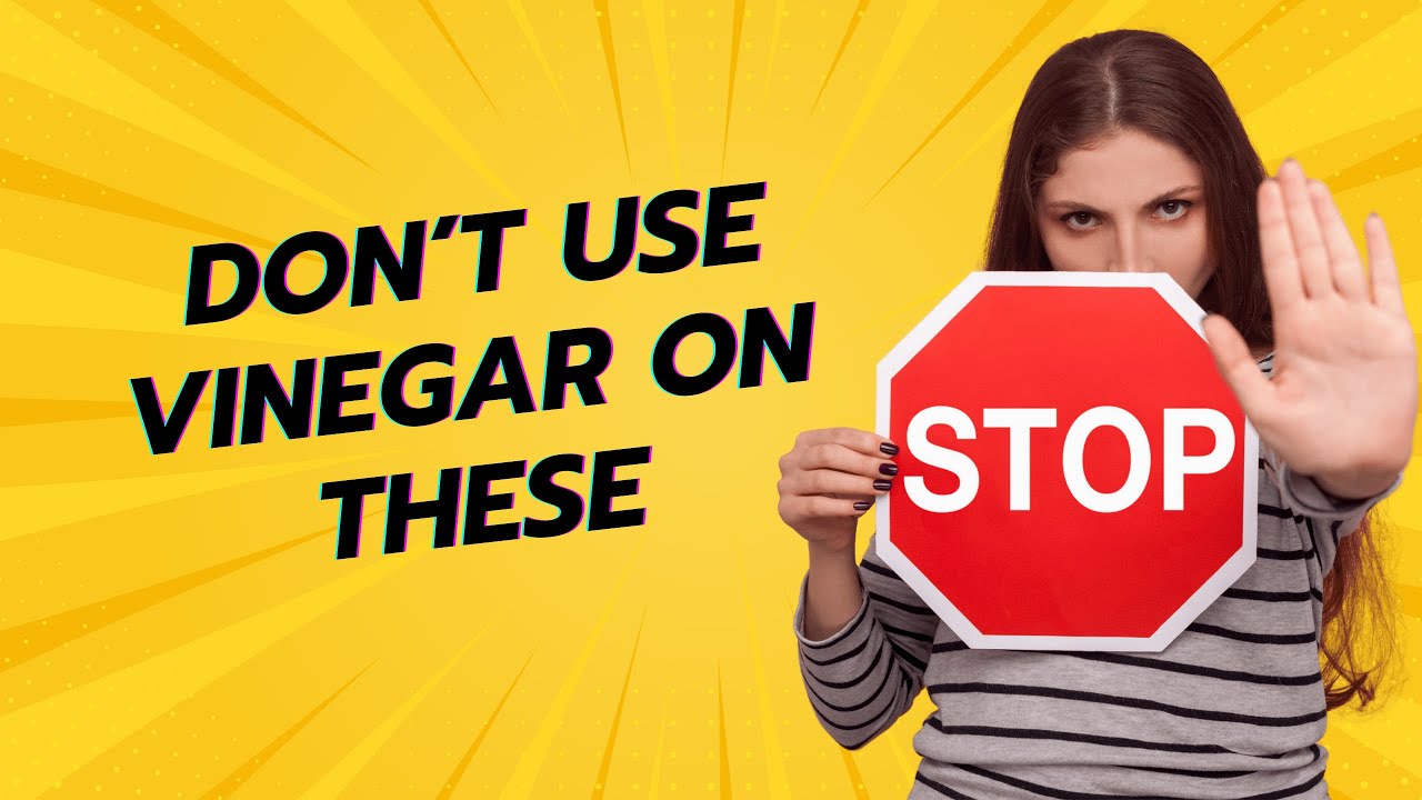 7 things you should never clean with vinegar! | Clean Warks
