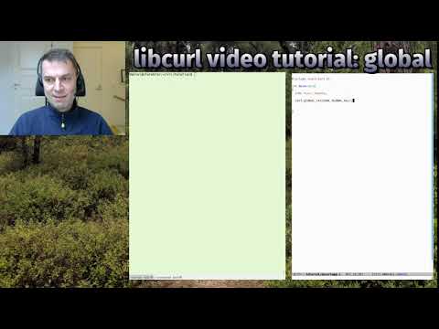 libcurl video tutorial: global