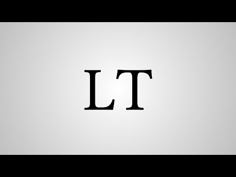 What Does "LT" Stand For?