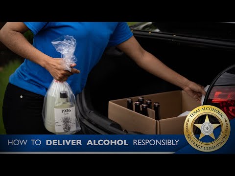 How to Deliver Alcohol Responsibly