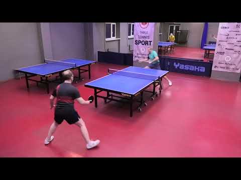 Nittaku Best ANTI 1.3 мм / Andro HEXER 2.1 мм vs Xiom Vega PRO Коренюгин А. (714) - Чирков А. (675)