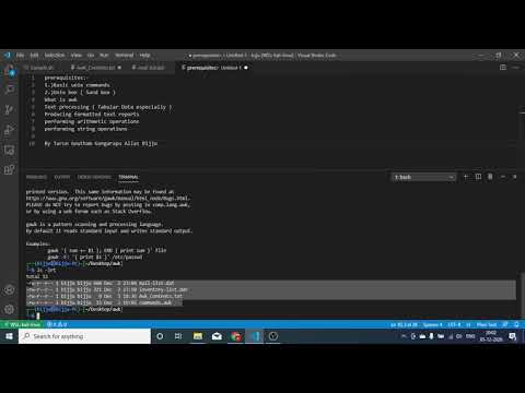 1.Basic Intro - Awk Cracked