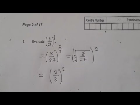 How to Answer 2024 GCE Mathematics Paper 1 in 50 minutes.