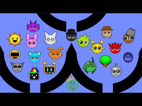 SPRUNKI Marble Race - Who will win?