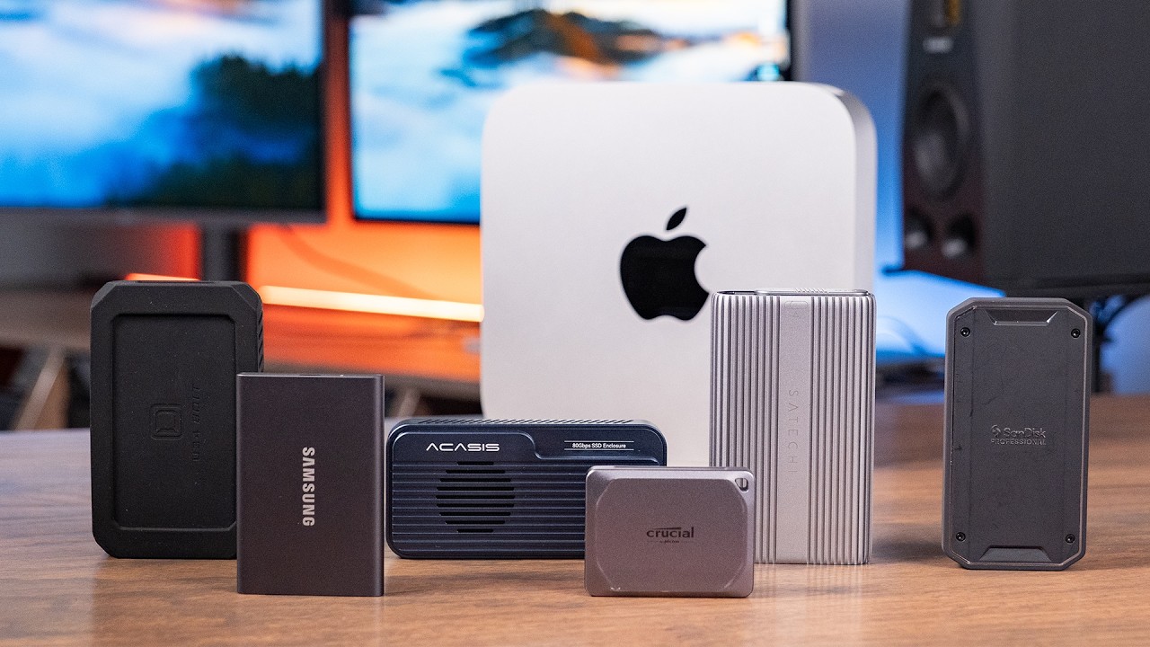The Best External SSDs for Macs in 2025