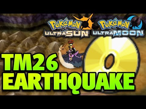 How to Get Earthquake Location – Pokemon Ultra Sun and Moon TM 26 Earthquake Location