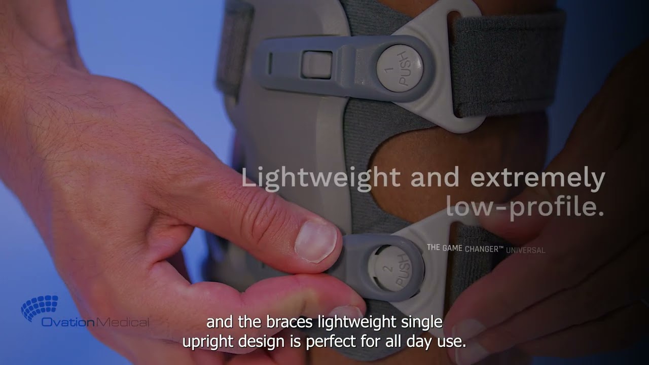 Game Changer Universal OA Knee Brace - Features
