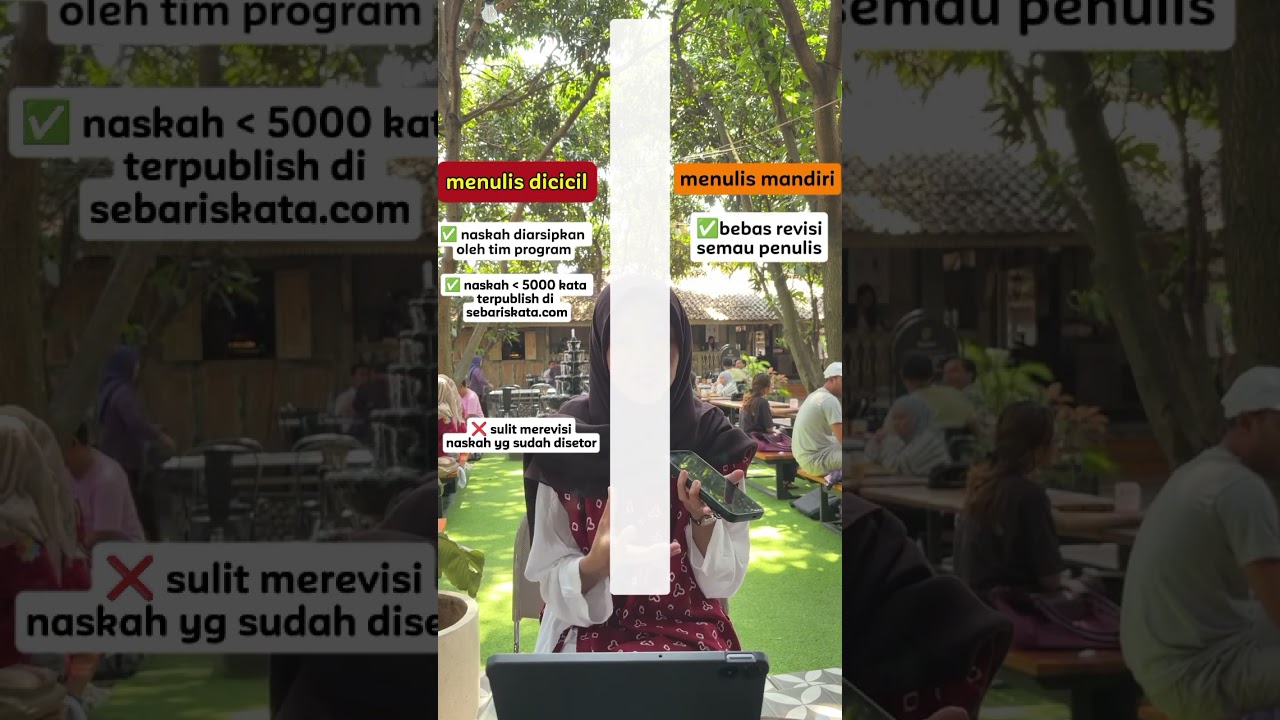 the difference between writing in installments and writing independently