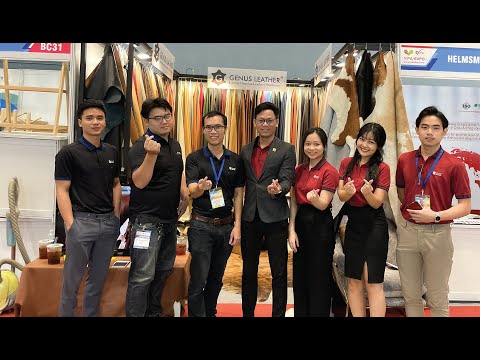 Genus Leather at Vietnam International Furniture & Home Accessories Fair 2022 - VIFA 2022