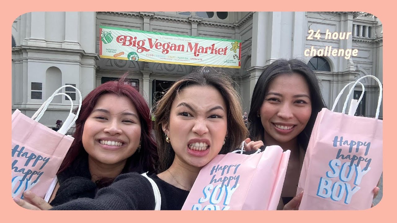 Trying VEGAN food for 24 hours!