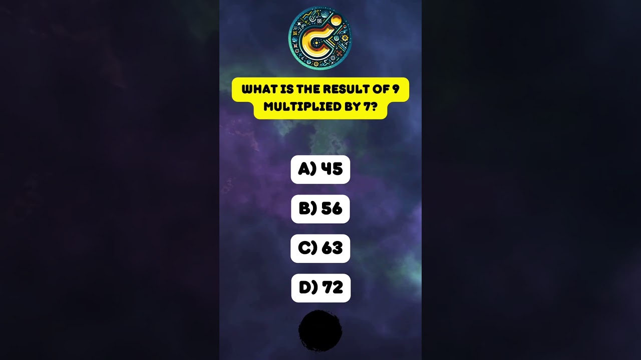 ✖️🔢 Multiplication practice! What's the answer? #Quiz #Multiplication #Math #Arithmetic