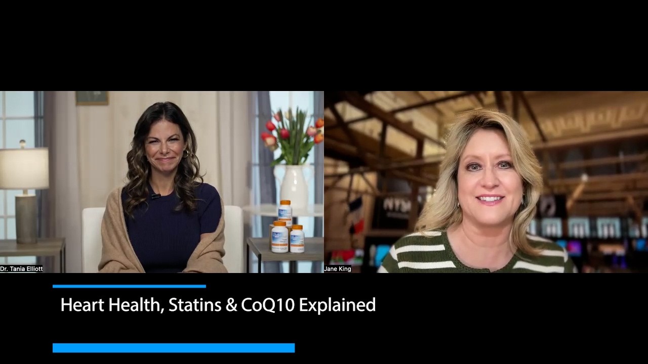 Heart Health, Statins & CoQ10 Explained | Dr. Tania Elliott, MD at the NYSE
