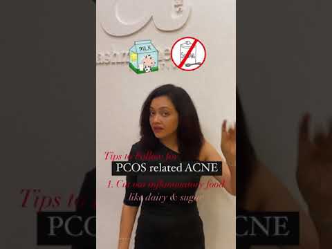 PCOS RELATED ACNE.. here are few things you must do!