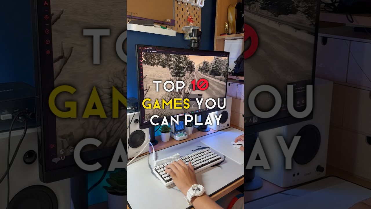 Top Ten Games You Can Play - Slowroads #school #pcgaming #gaming #technology #cargames #car #pc