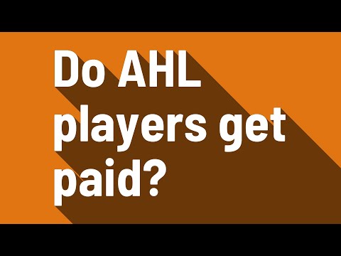Do AHL players get paid?