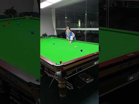 Watch it again | Yes, she nailed it 👀💯 #snookershorts #cueballcontrol #viralreels