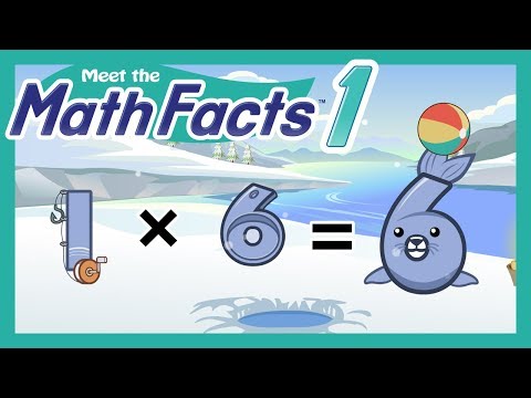 Meet the Math Facts Multiplication & Division - 1 x 6 = 6