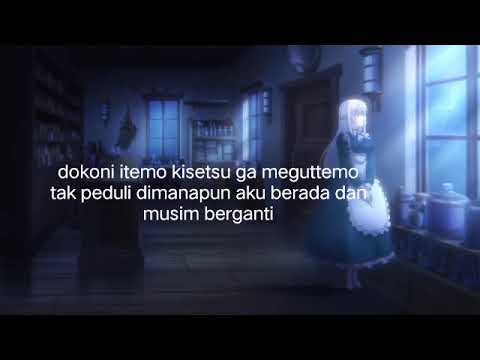 ost anime the new gate ending lyric romaji ind kanataboshi okasaki miho full song
